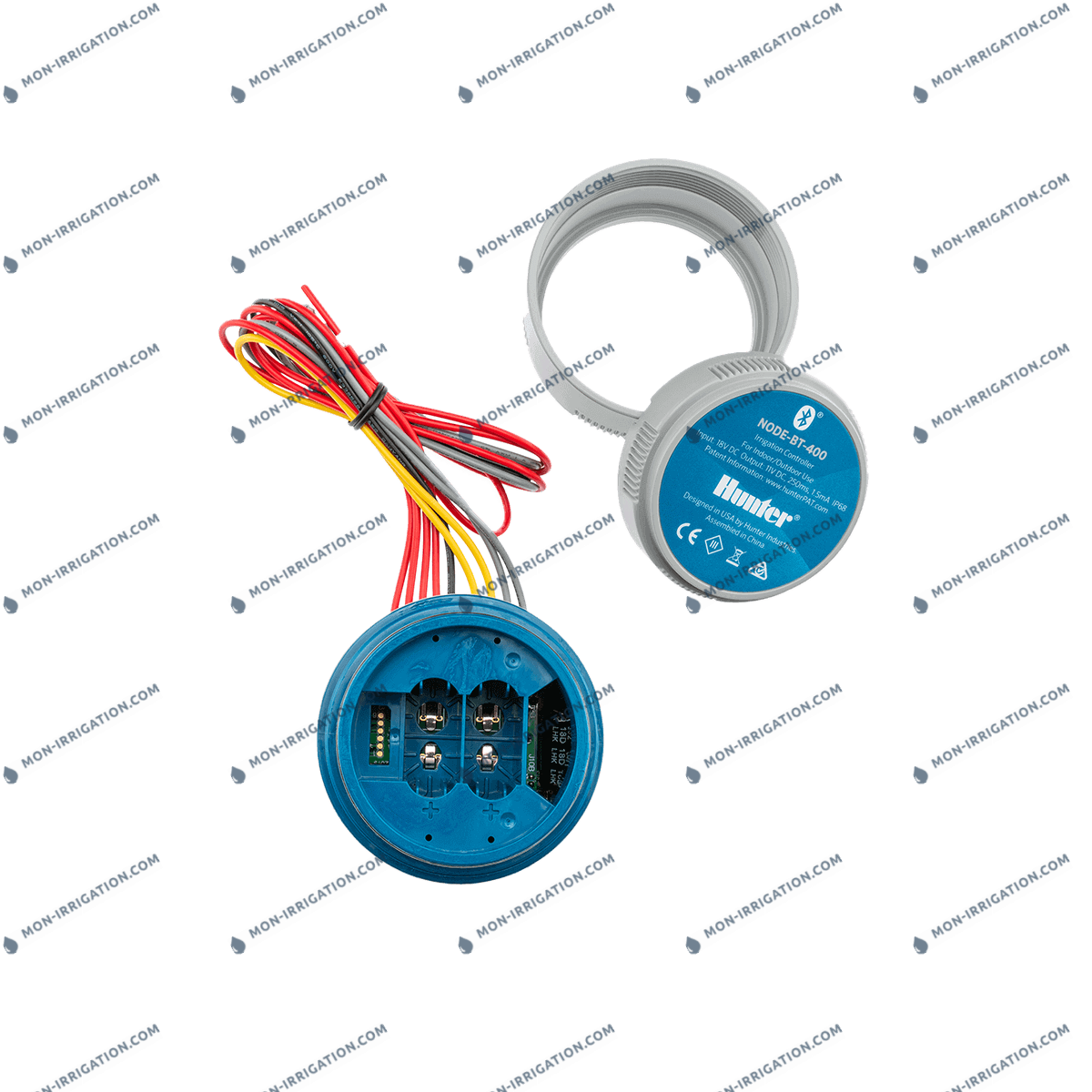 Programmateur à pile NODE BT 1 voie avec solénoïde HUNTER