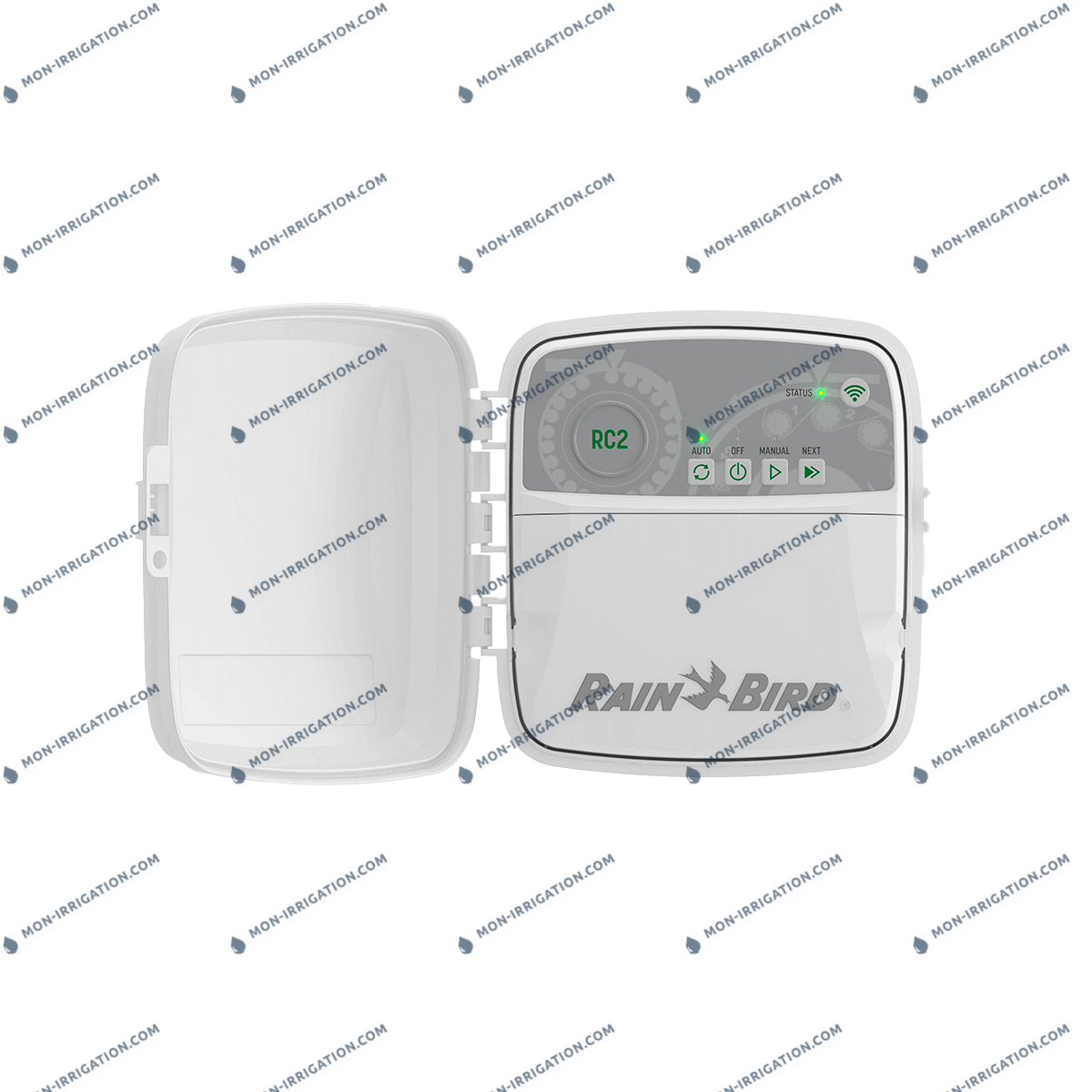 Kit Rain Bird RC2 WIFI 8 voies + électrovannes HV + connecteurs