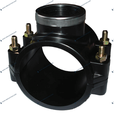 Collier de prise en charge pour polyethylène d'irrrigation